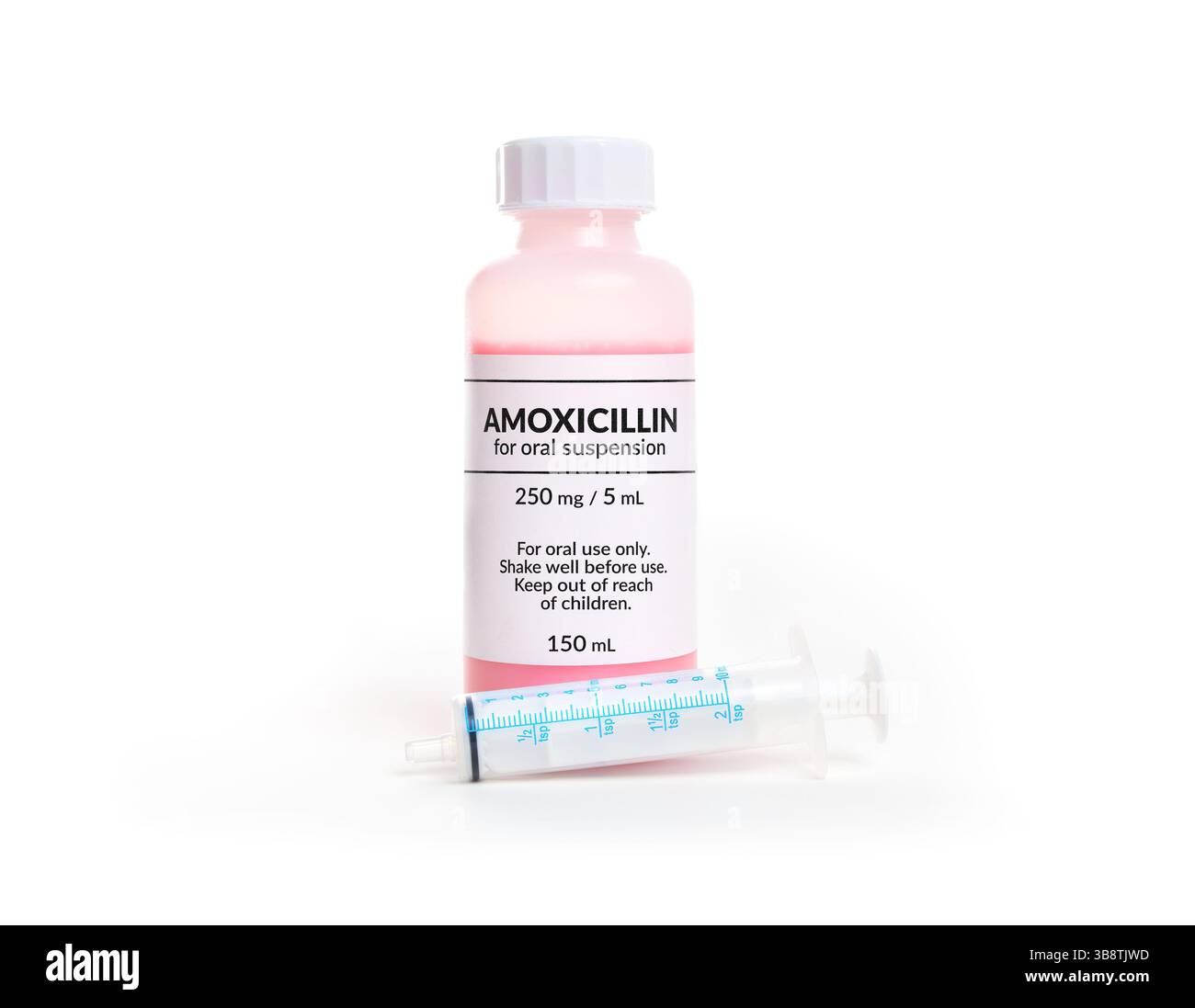 Amoxicillin oral suspension hi-res stock photography and images - Alamy