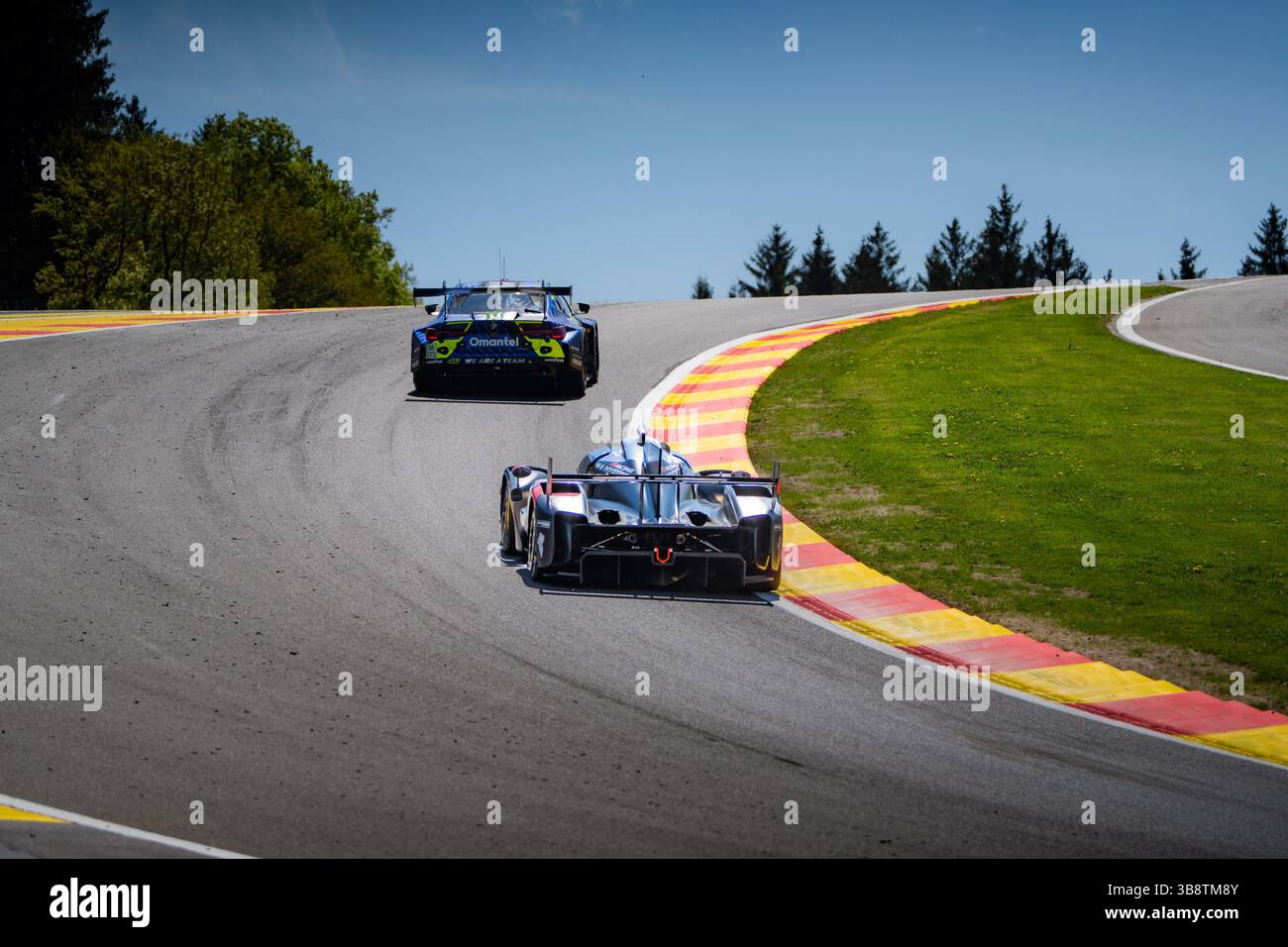 BWT WRT Team 46 and Toyota Gazoo Racing Hypercar Pass throught Eau ...
