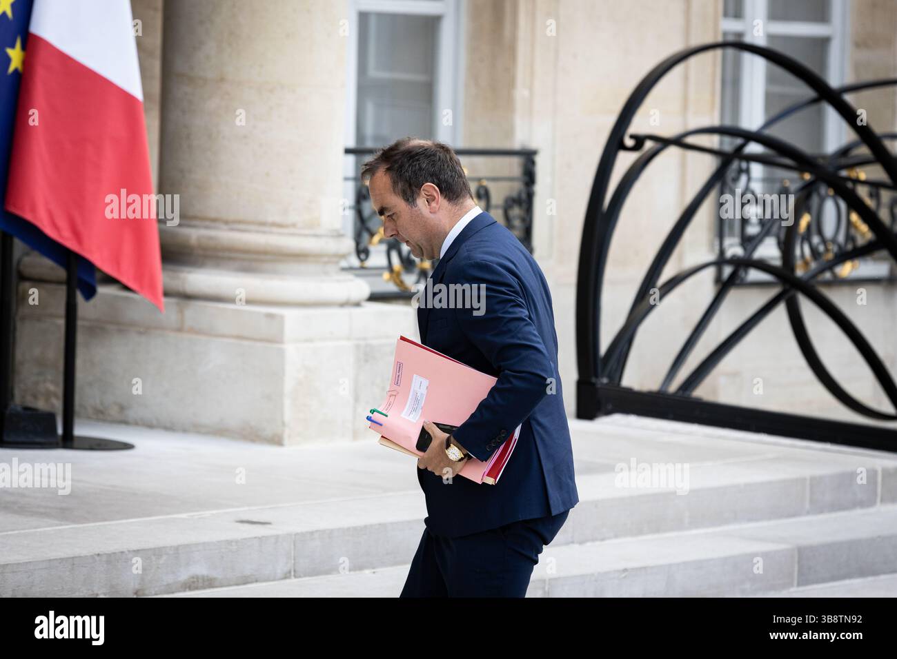 Paris, France. 07th May, 2025. Sebastien Lecornu, Minister of Arms and ...
