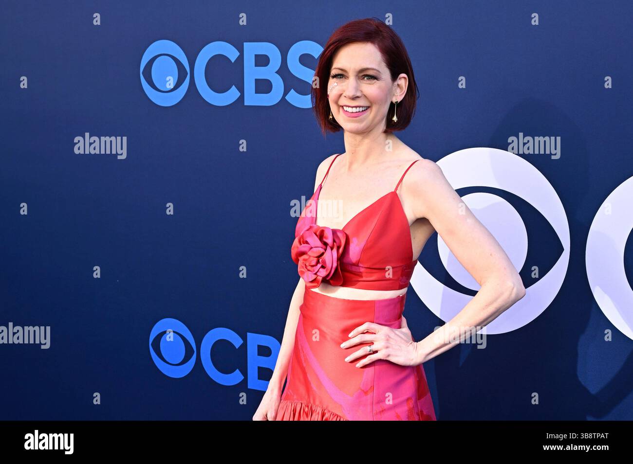 Carrie Preston bei der Präsentaion des CBS Programms 2025-26 in den ...