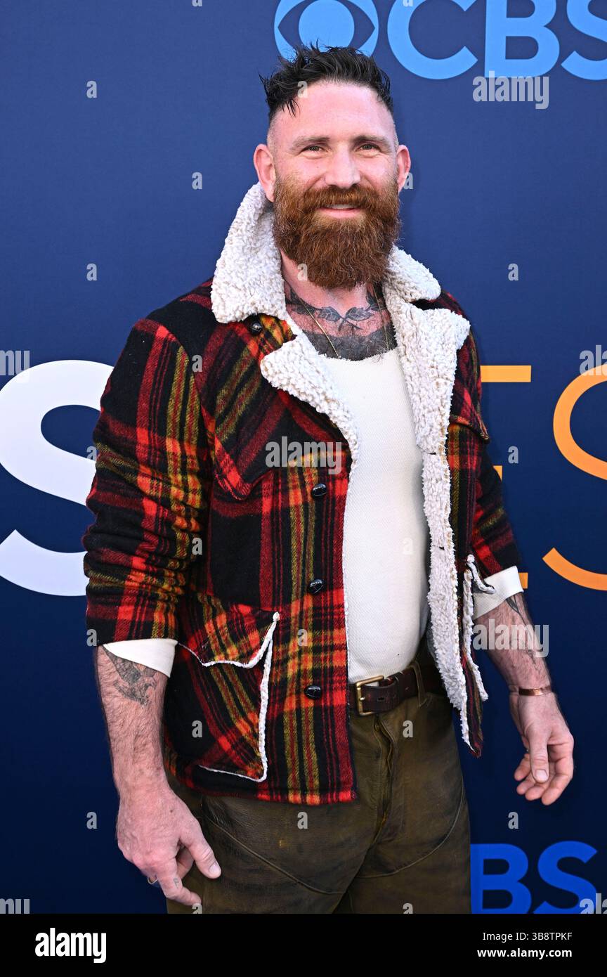Devan Chandler Long bei der Präsentaion des CBS Programms 2025-26 in ...