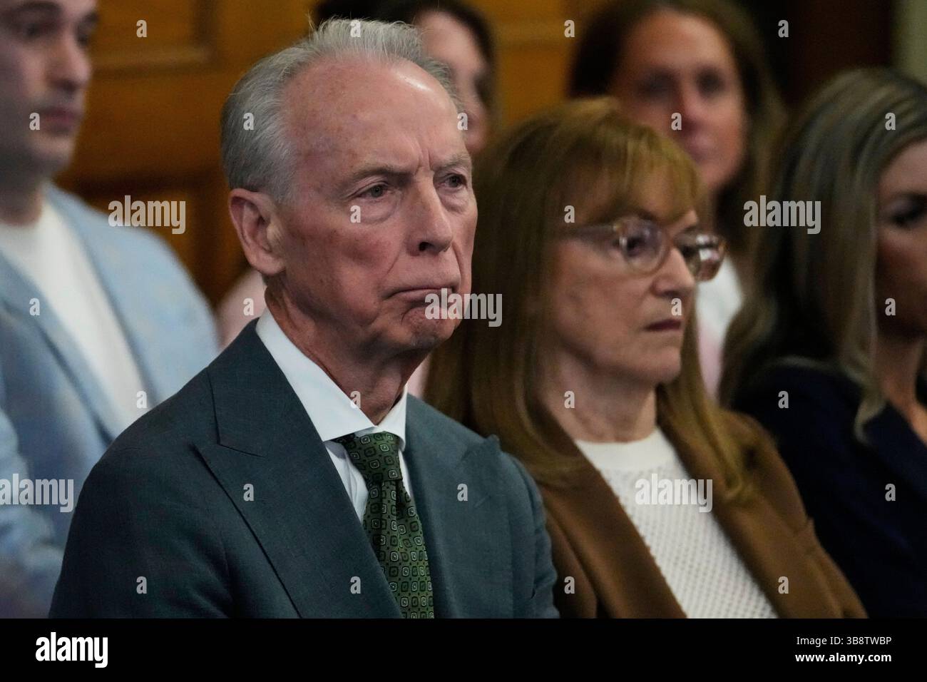 William and Janet Read, parents of Karen Read, listen to testimony ...