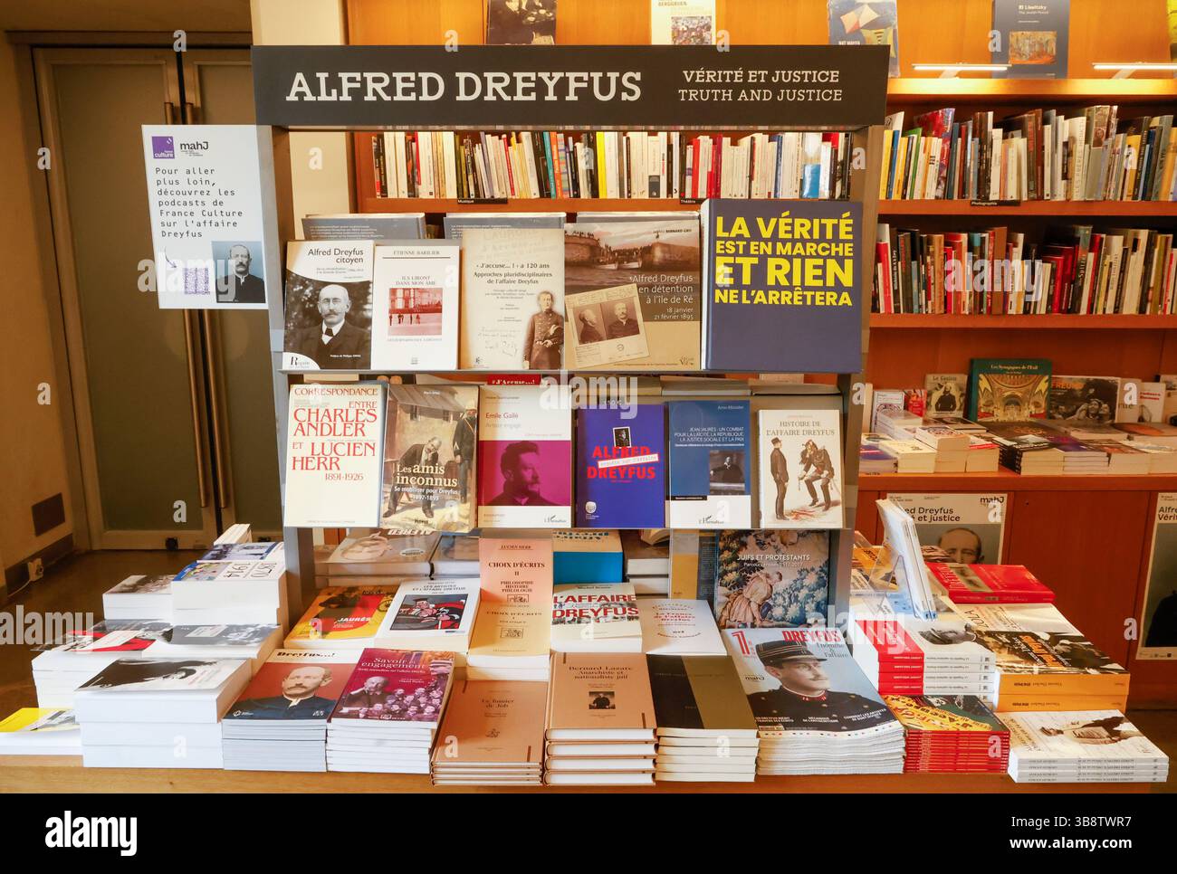 ALFRED DREYFUS TRUTH AND JUSTICE EXHIBITION PARIS Stock Photo - Alamy