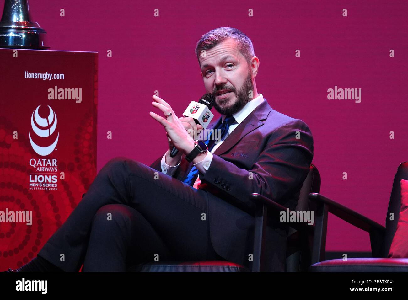 British and Irish Lions CEO Ben Calveley during the British and Irish ...