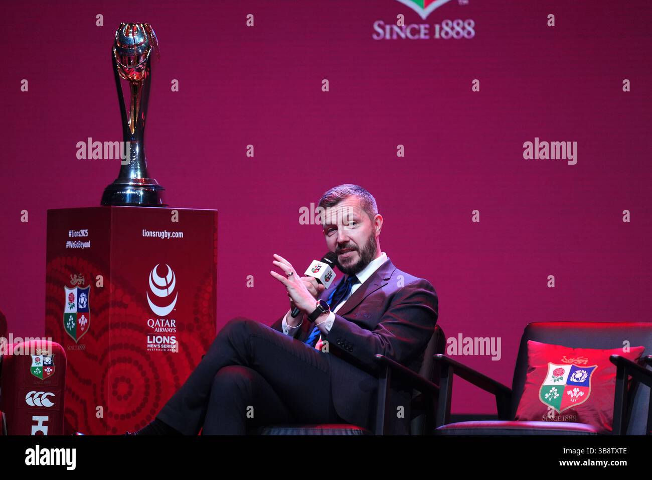 British and Irish Lions CEO Ben Calveley during the British and Irish ...
