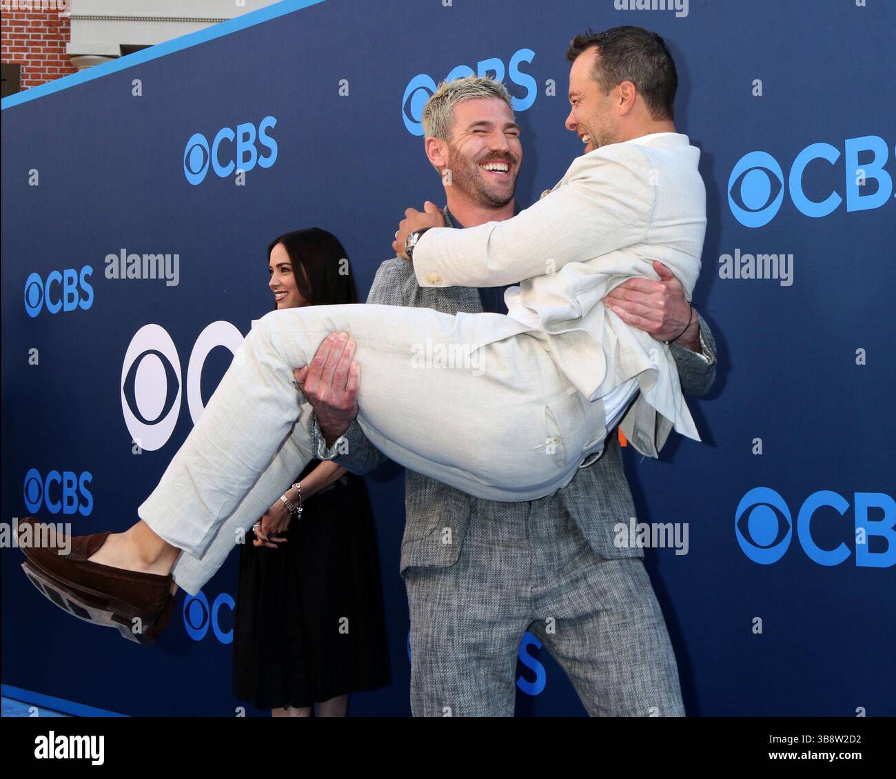 Ca. 07th May, 2025. Austin Stowell, Kyle Schmid at arrivals for CBS ...