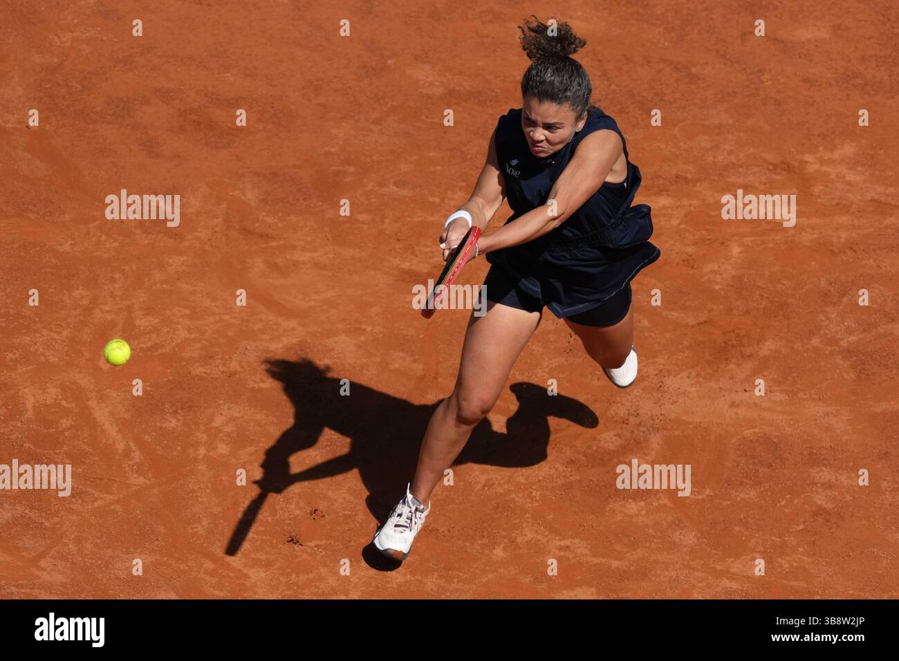 Rome, Italy. 08th May, 2025. Jasmine Paolini of Italy during the match ...