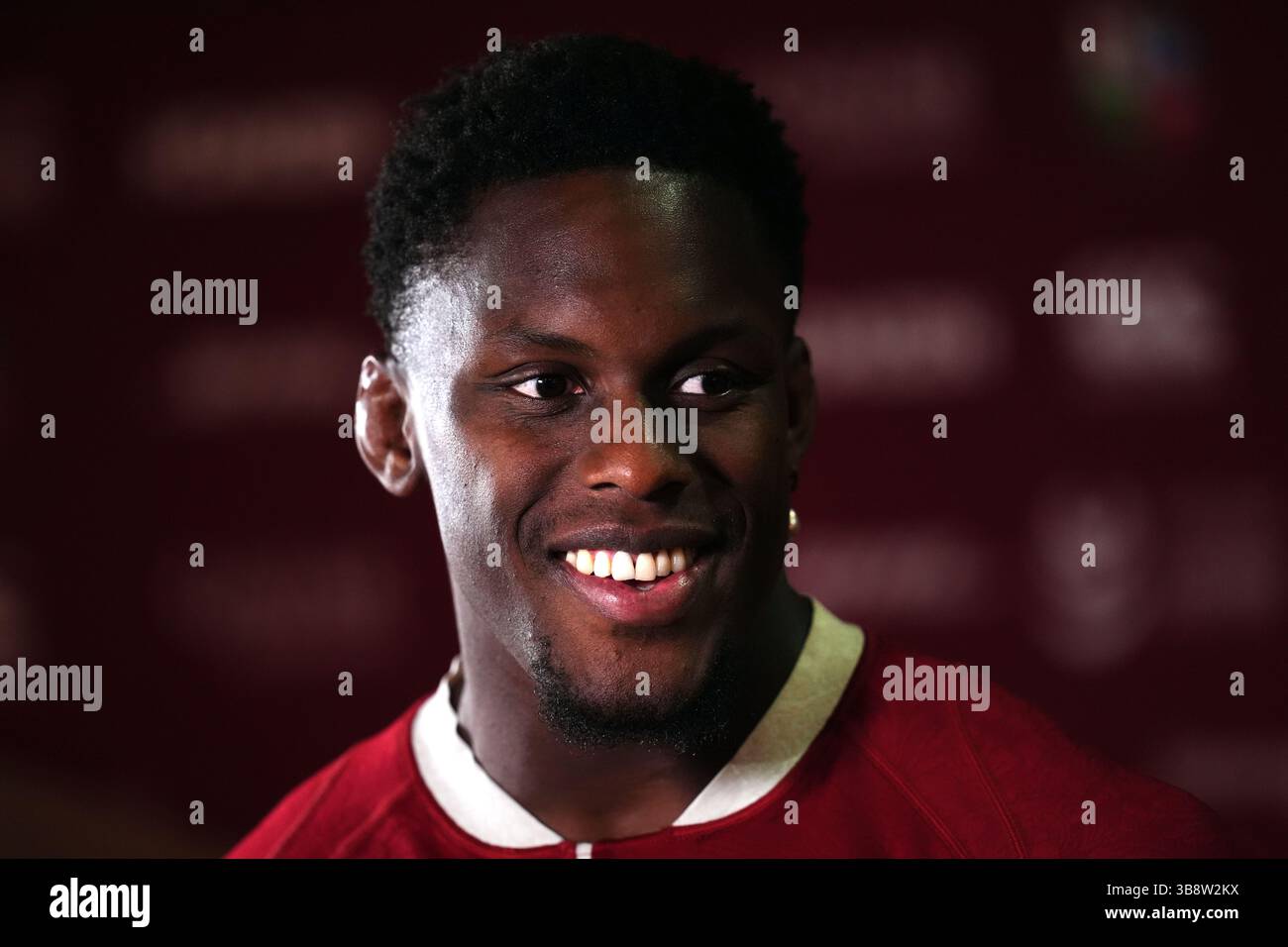 The Captain of the British & Irish Lions, Maro Itoje during the British ...