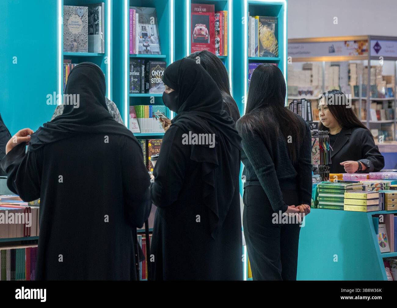 Doha International Book Fair 2025 People are visiting the 34th edition ...