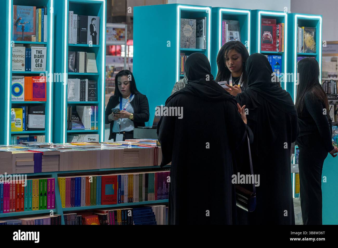 Doha International Book Fair 2025 People are visiting the 34th edition ...
