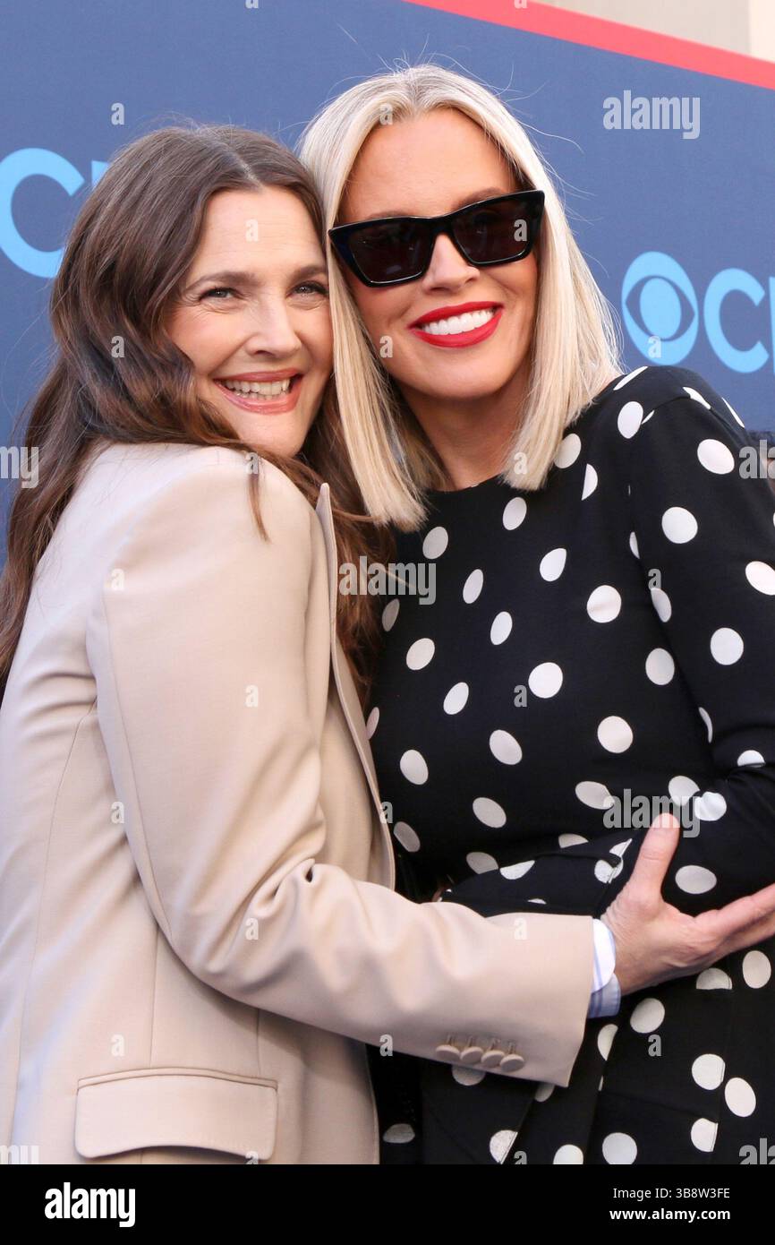 Ca. 07th May, 2025. Drew Barrymore, Jenny McCarthy at arrivals for CBS ...