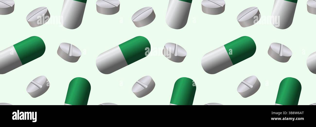 Green medication capsules in Stock Vector Images - Alamy