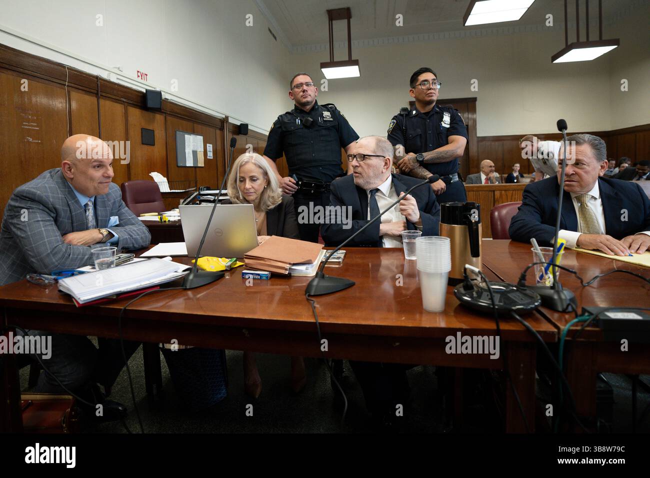 Harvey Weinstein appears in state court in Manhattan for his retrial on ...