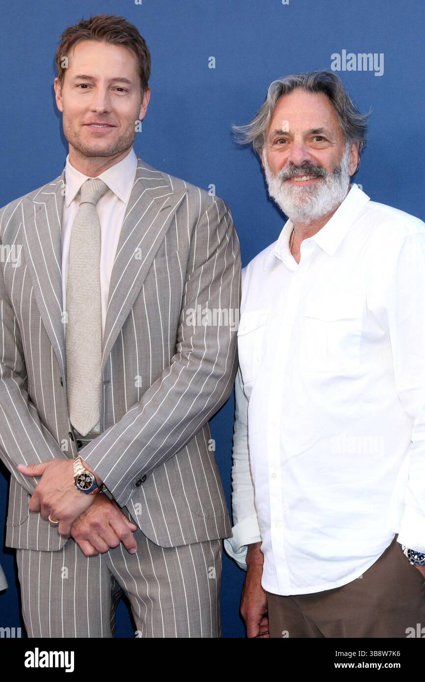 Ca. 07th May, 2025. Justin Hartley, Ken Olin at arrivals for CBS FEST ...