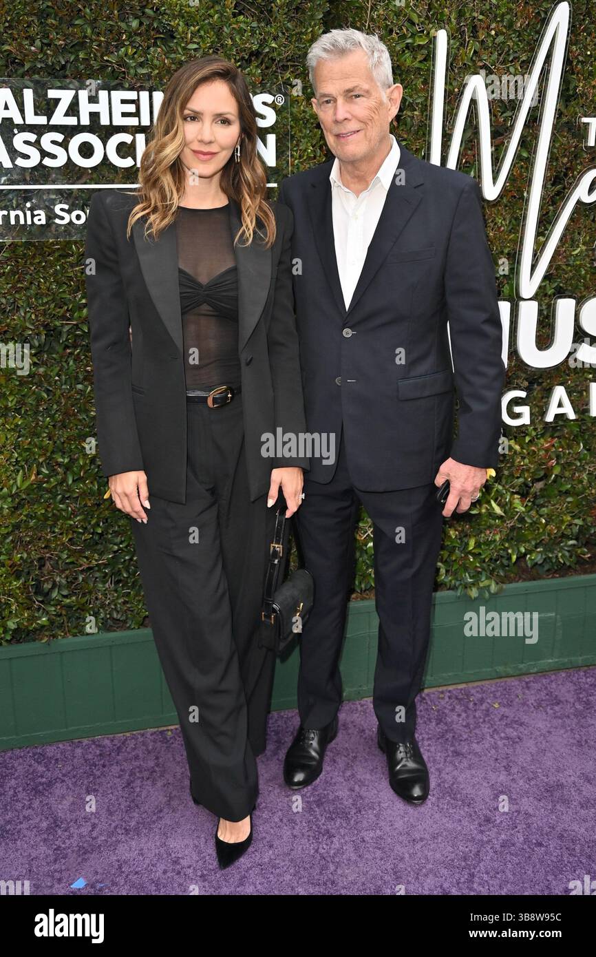 Ca. 04th May, 2025. Katharine McPhee, David Foster at arrivals for ...