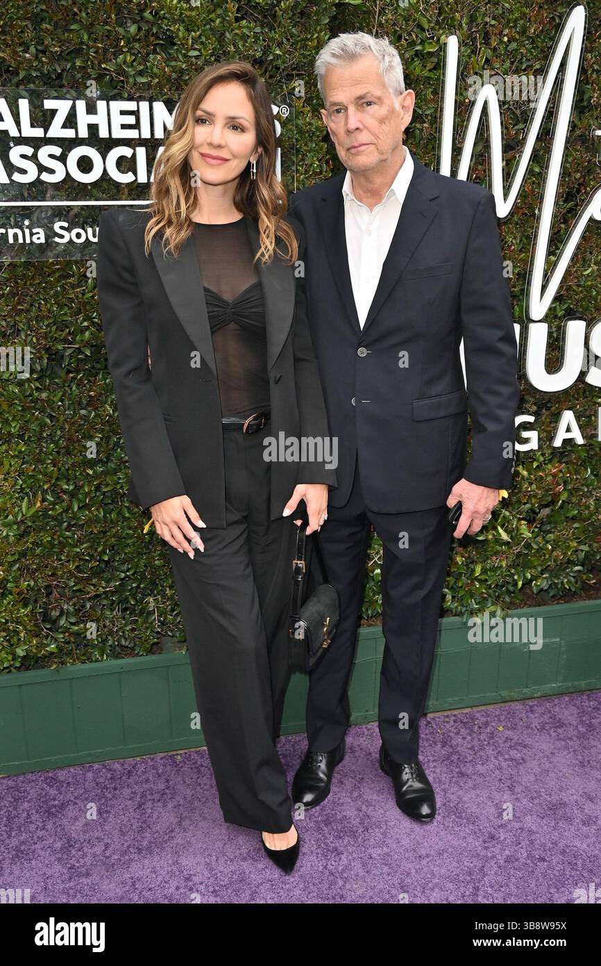 Ca. 04th May, 2025. Katharine McPhee, David Foster at arrivals for ...