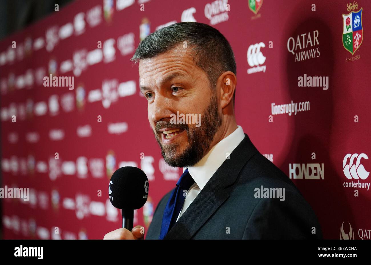 British and Irish Lions CEO Ben Calveley during the British and Irish ...