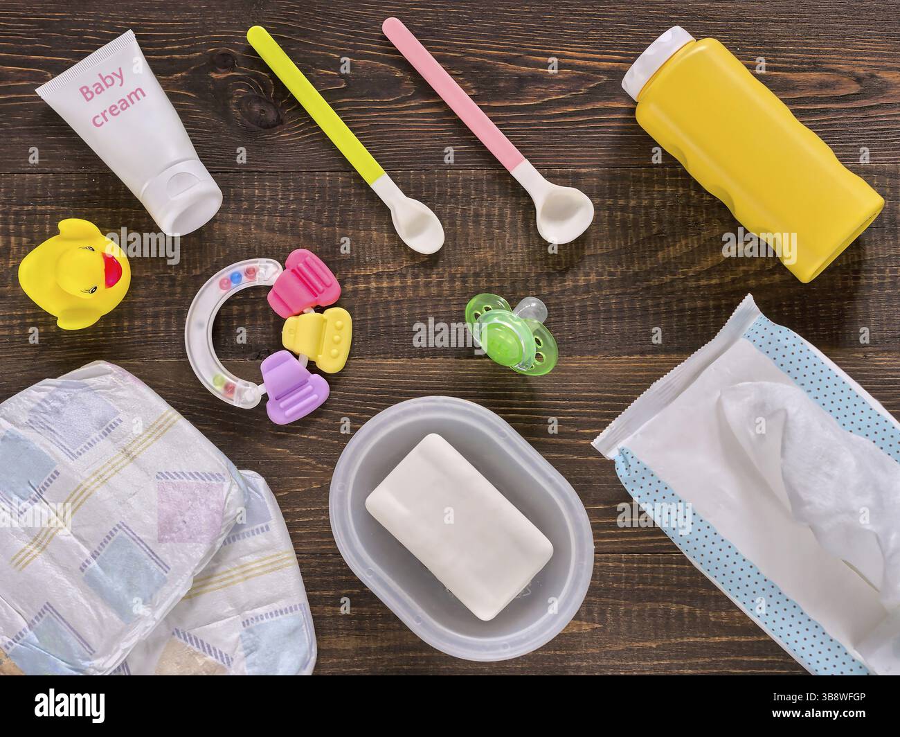 Japanese diapers, wet wipes, soap, baby powder, cream, tither, cotton ...