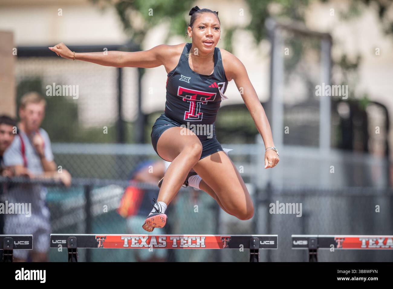 Lubbock, Texas, USA. 1st May, 2025. Texas Tech Red Raider athlete ...