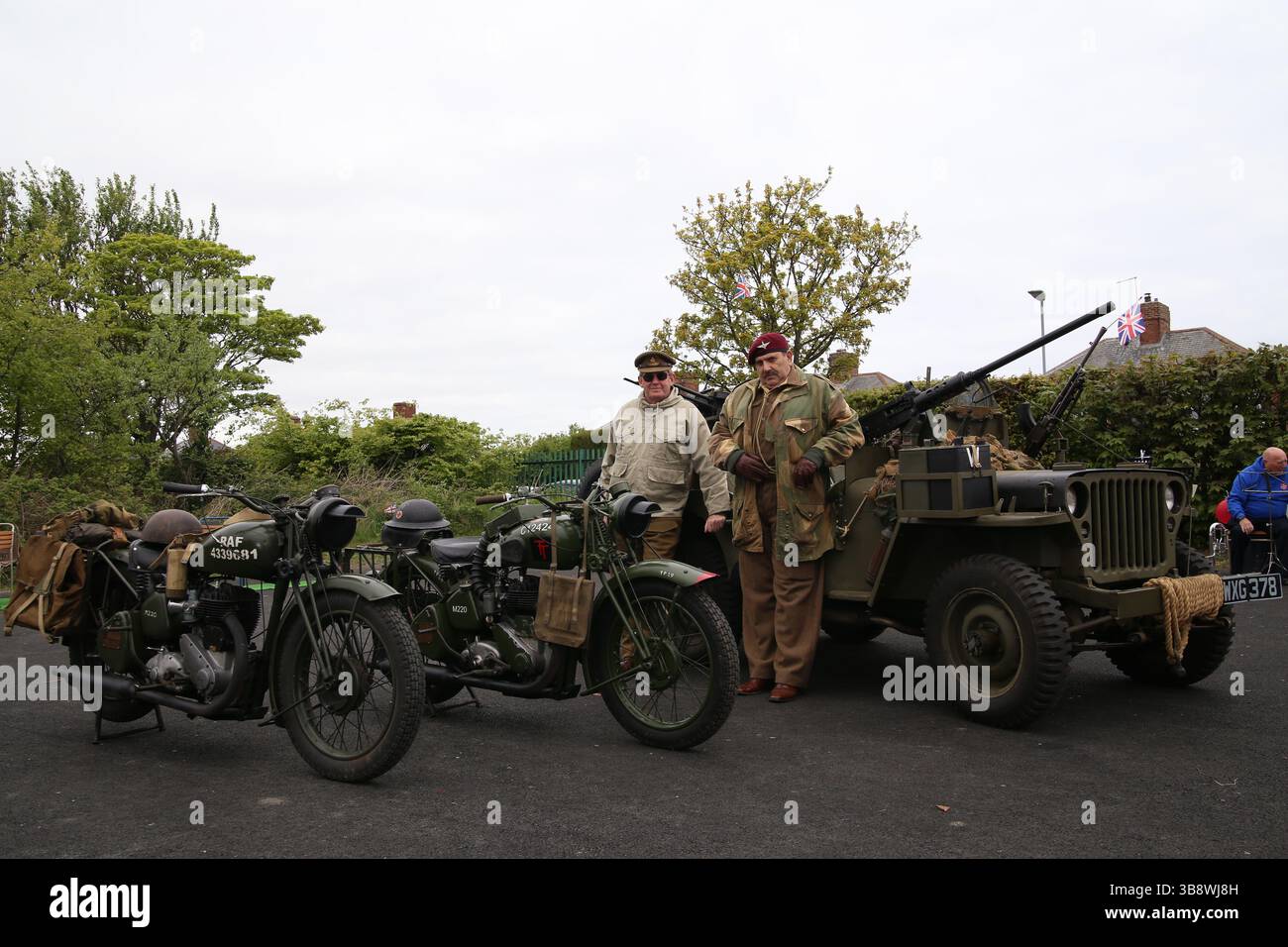 VE Day celebration held at Lynemouth Welfare Pavillion organised by the ...