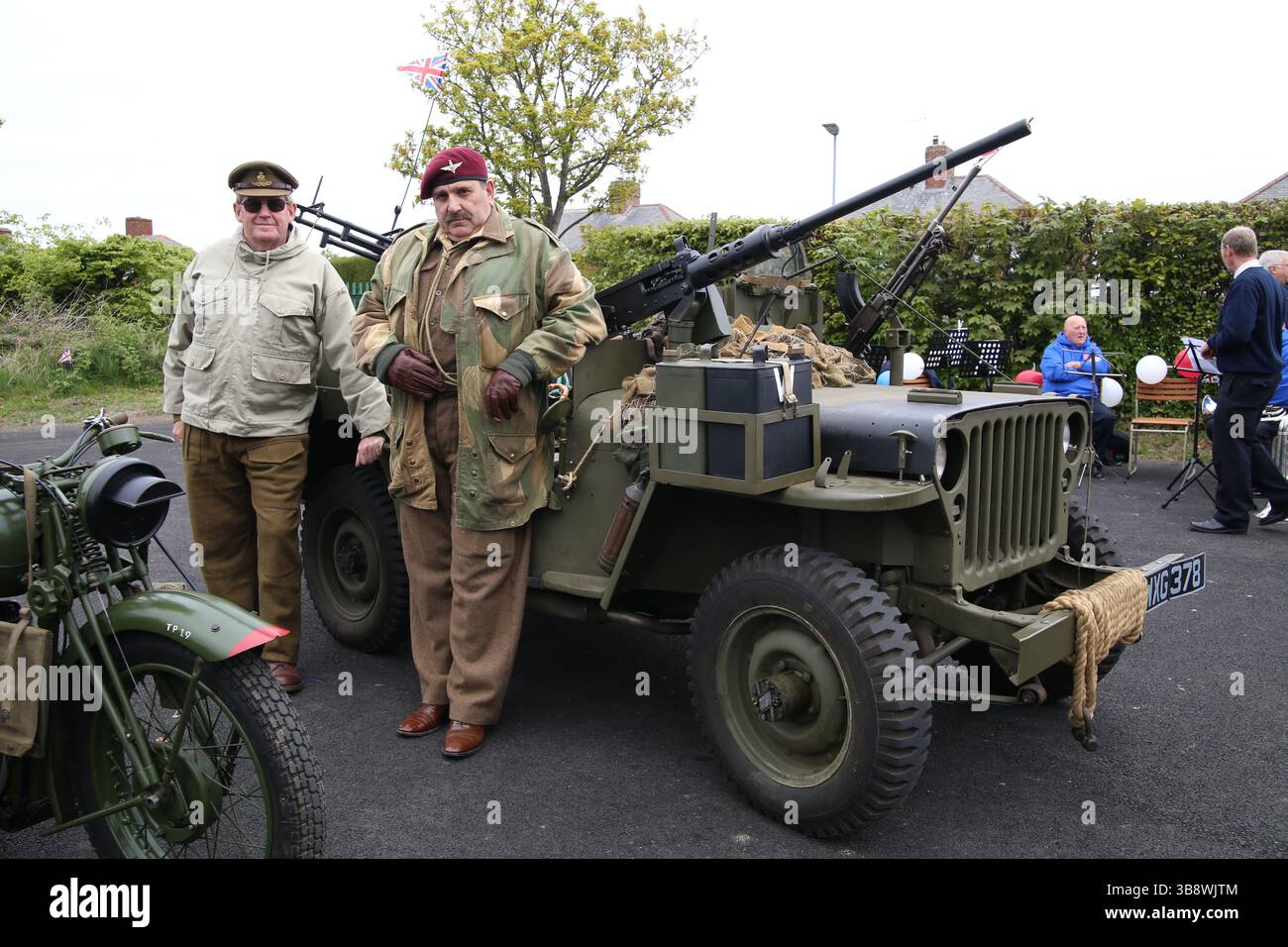 VE Day celebration held at Lynemouth Welfare Pavillion organised by the ...
