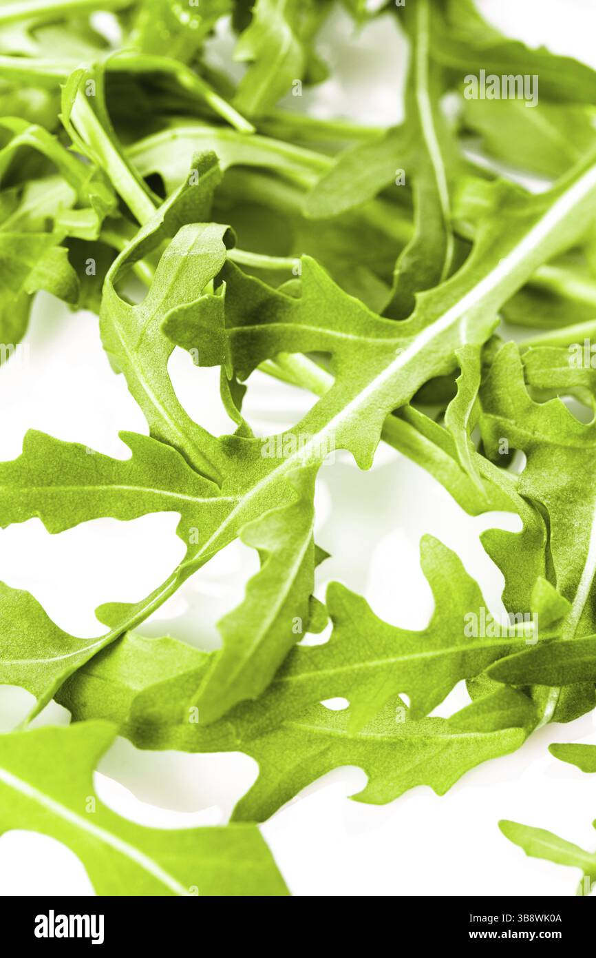 Heap arugula on light hi-res stock photography and images - Alamy