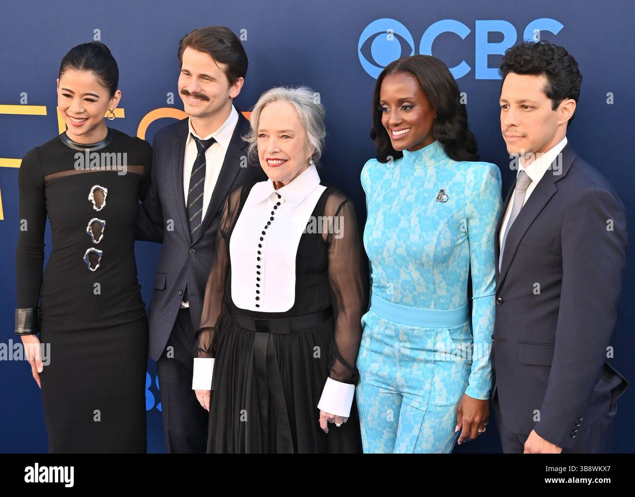Ca. 07th May, 2025. Leah Lewis, Jason Ritter, Kathy Bates, Skye P ...