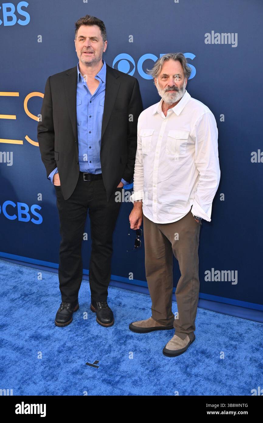 Ca. 07th May, 2025. Elwood Reid, Ken Olin at arrivals for CBS FEST 2025 ...