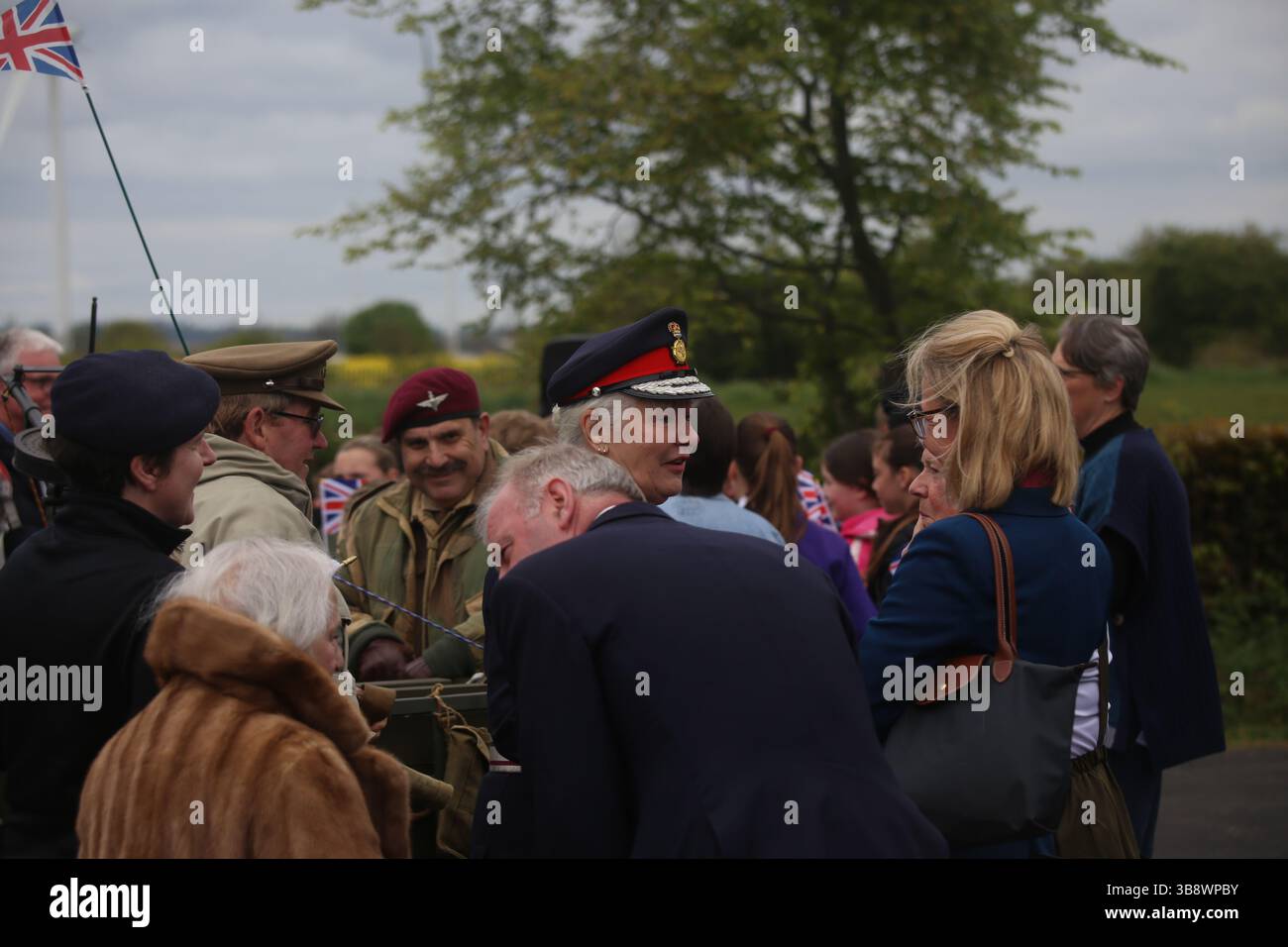 VE Day celebration held at Lynemouth Welfare Pavillion organised by the ...