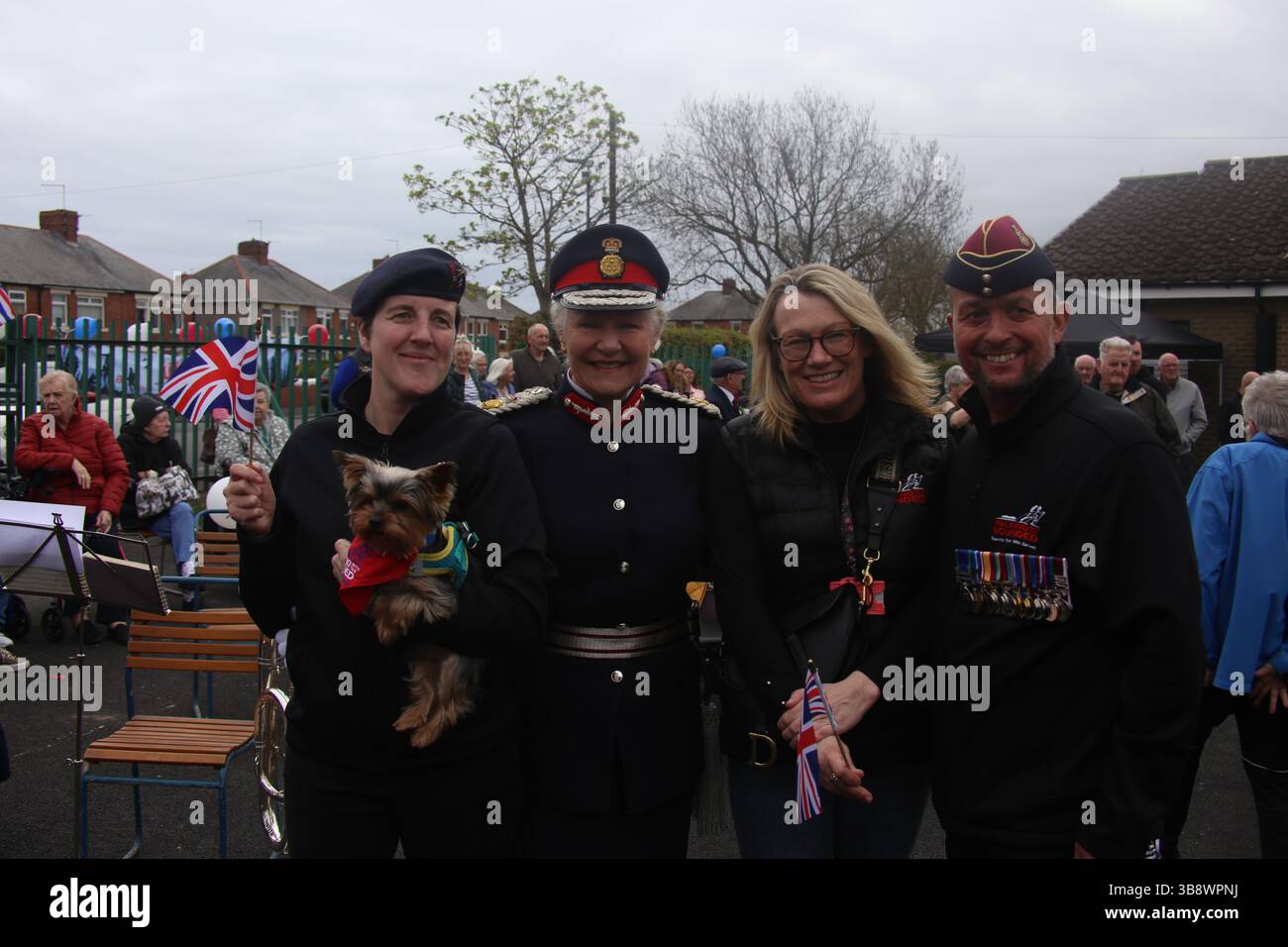 VE Day celebration held at Lynemouth Welfare Pavillion organised by the ...