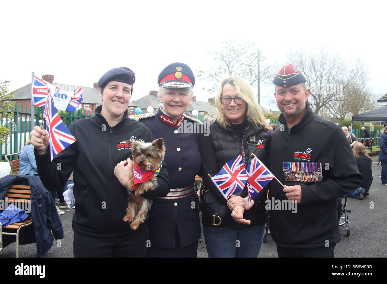 VE Day celebration held at Lynemouth Welfare Pavillion organised by the ...