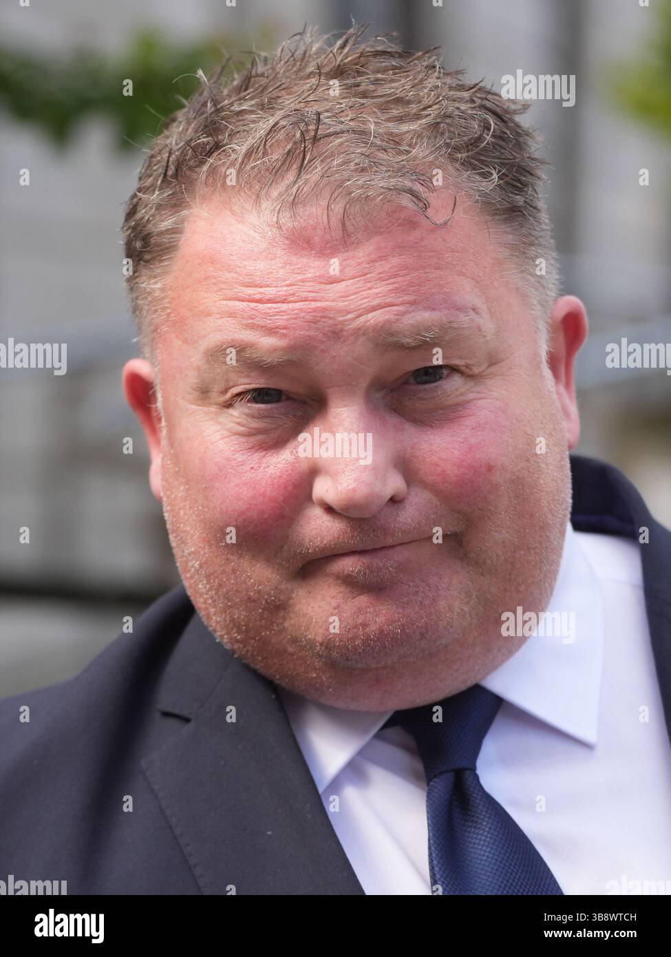 Solicitor Ciaran Shiels outside the High Court in Dublin, where former ...