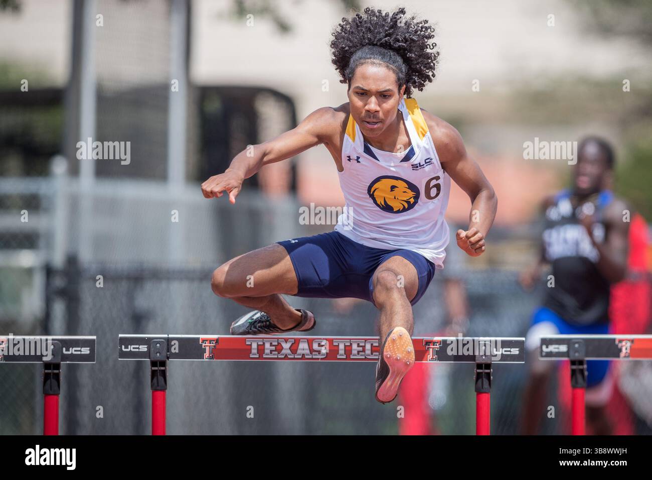 Lubbock, USA. 01st May, 2025. May 1, 2025: East Texas A&M Lions athlete ...