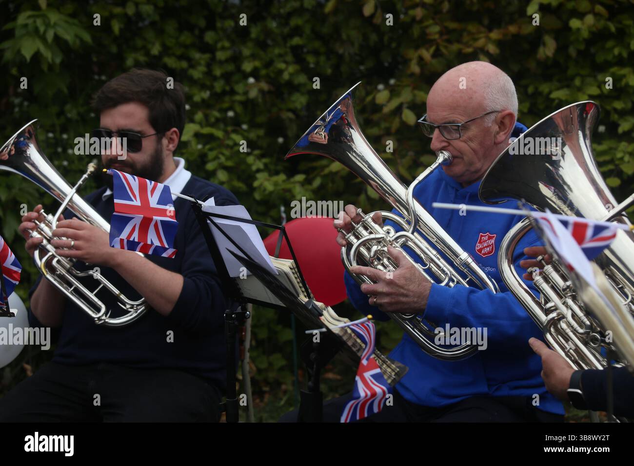 VE Day celebration held at Lynemouth Welfare Pavillion organised by the ...