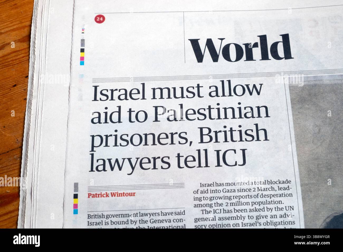 'Israel must allow aid to Palestinian prisoners, British lawyers tell ...
