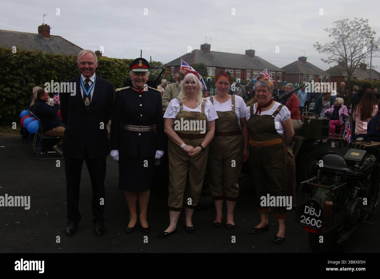VE Day celebration held at Lynemouth Welfare Pavillion organised by the ...