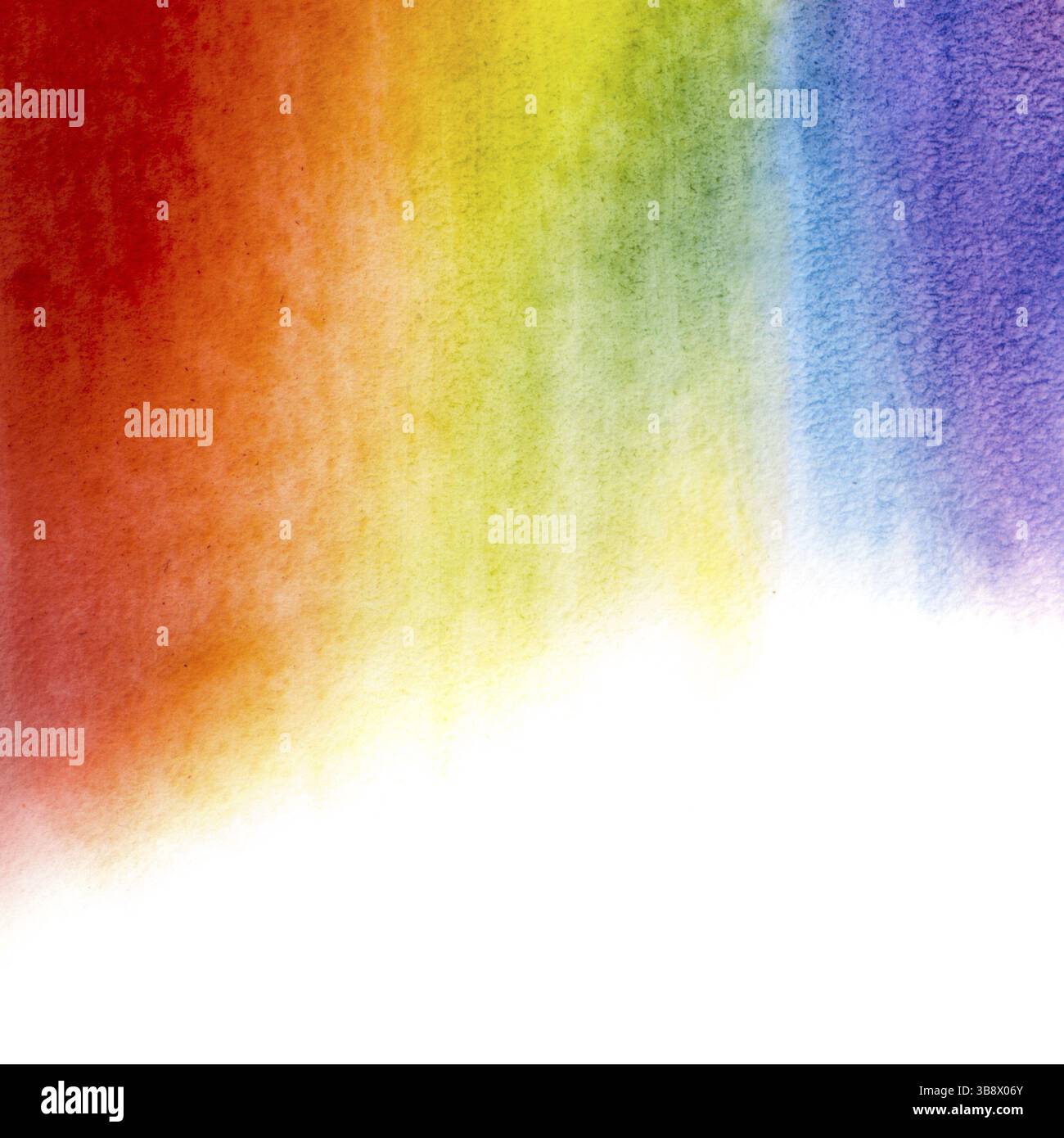 Painted watercolor rainbow background for a design Stock Photo - Alamy