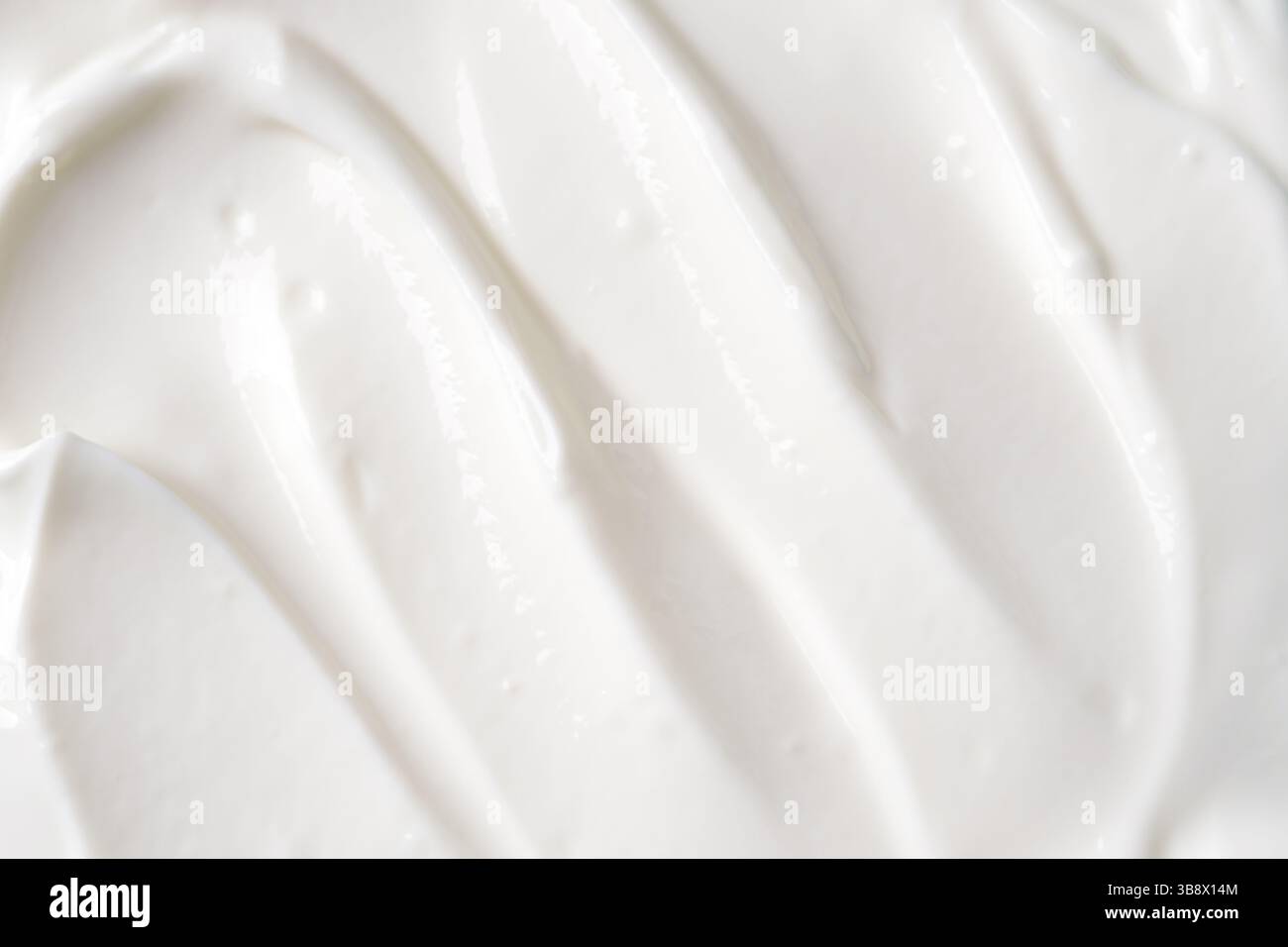 Yogurt texture hi-res stock photography and images - Alamy