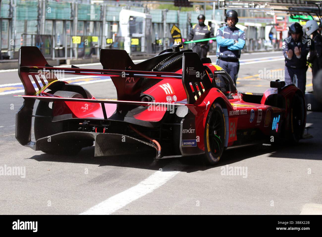 Stavelot, Belgien 07. - 10. Mai 2025: FIA WEC 6 Hours of Spa-Francorchamps - 2025 Im Bild ...