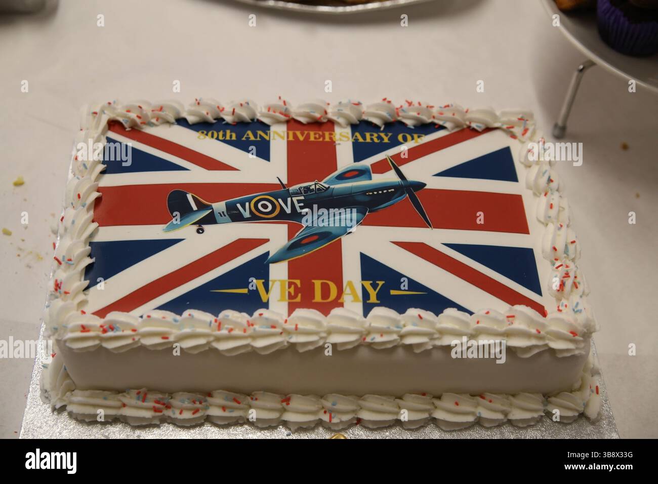 VE Day celebration held at Lynemouth Welfare Pavillion organised by the ...