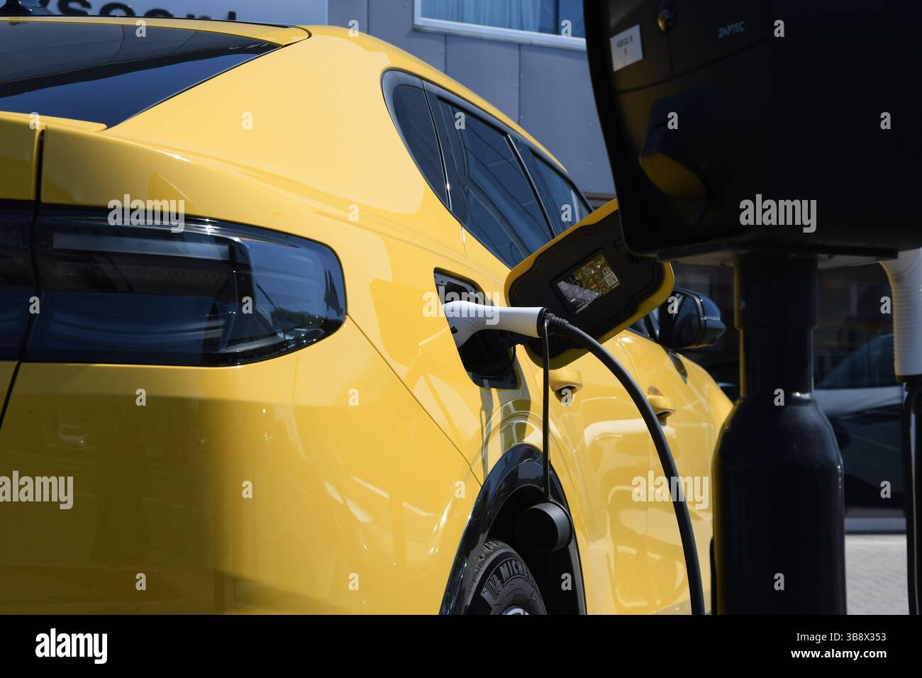 copenhagen/DenmarK/08 MAY 2025/Ford car dealer and electric car charing ...