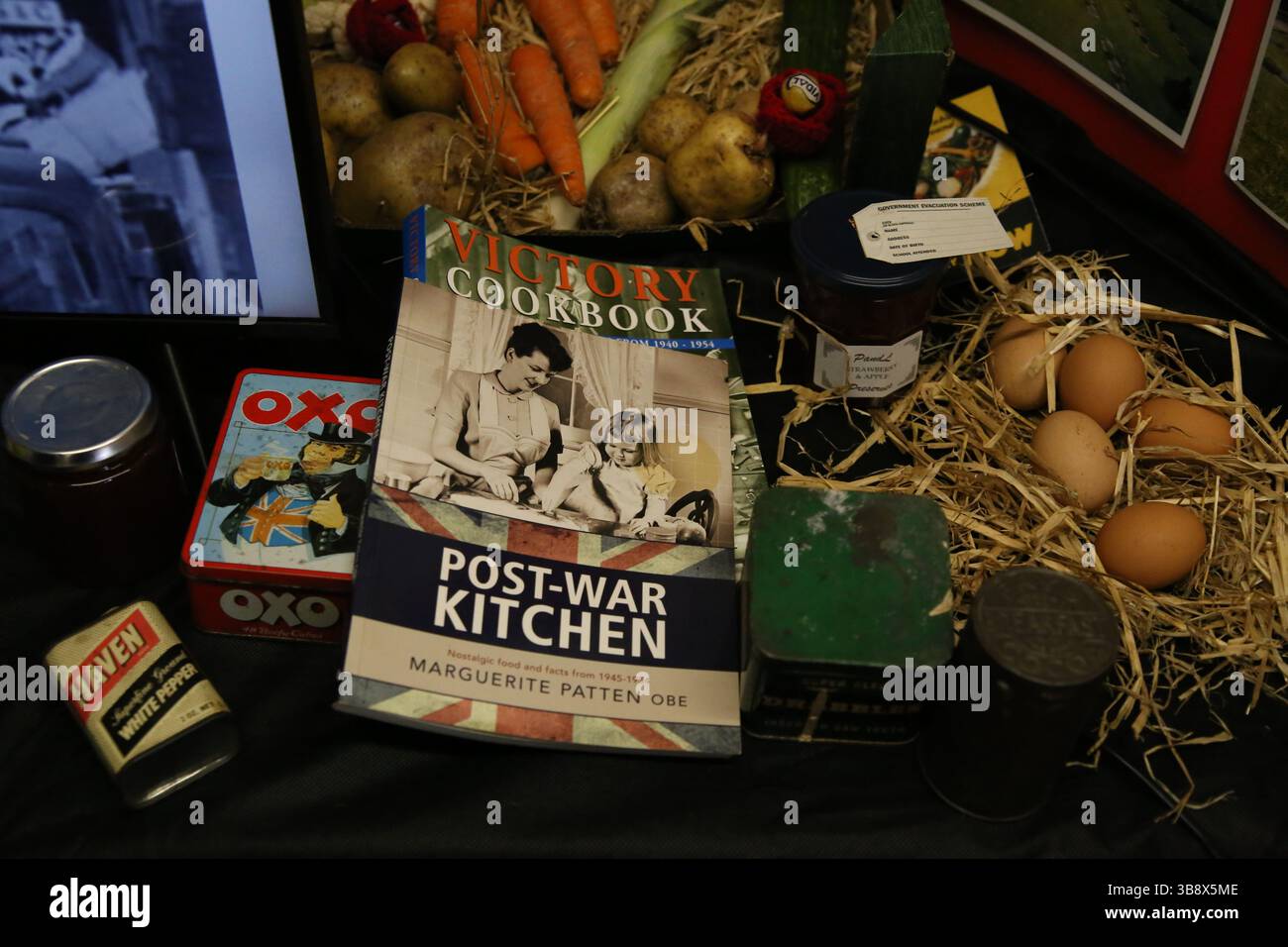 VE Day celebration held at Lynemouth Welfare Pavillion organised by the ...