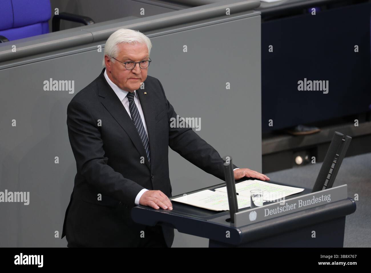 Berlin, Germany. 8th May, 2025. German President Frank-Walter ...