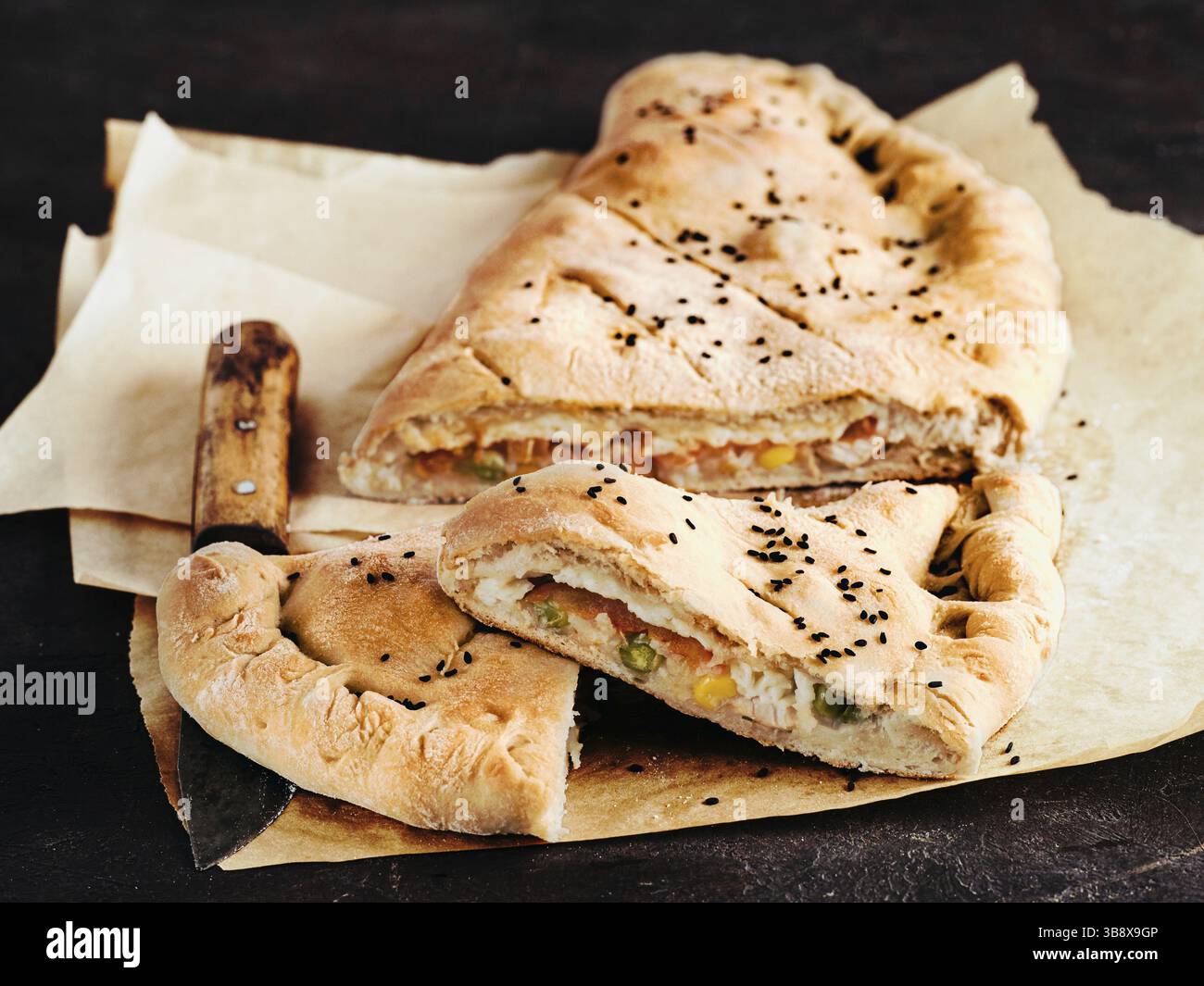 Cutting coloured sheets hi-res stock photography and images - Alamy