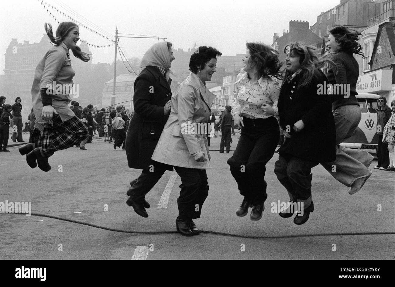 English beach in february Black and White Stock Photos & Images - Alamy