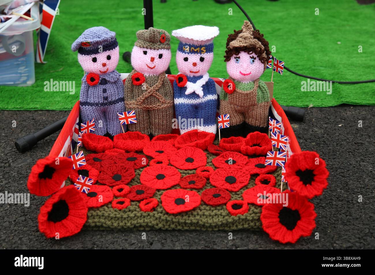 VE Day celebration held at Lynemouth Welfare Pavillion organised by the ...