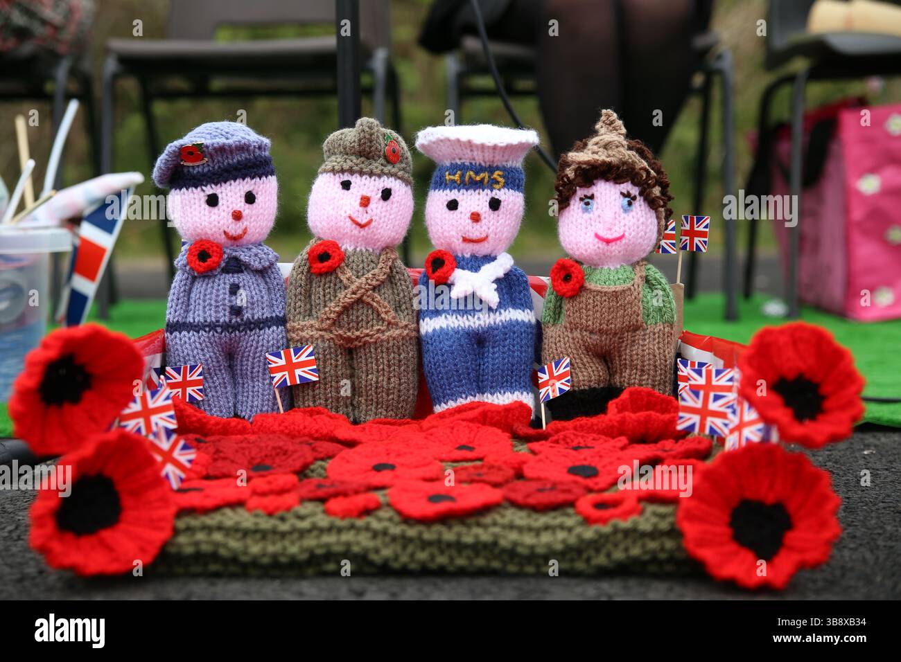 VE Day celebration held at Lynemouth Welfare Pavillion organised by the ...