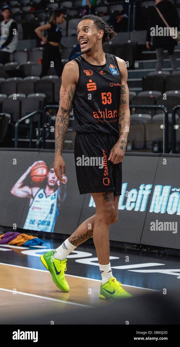 Hamburg, Deutschland. 07th May, 2025. Kevin Yebo (Niners Chemnitz, #53 ...