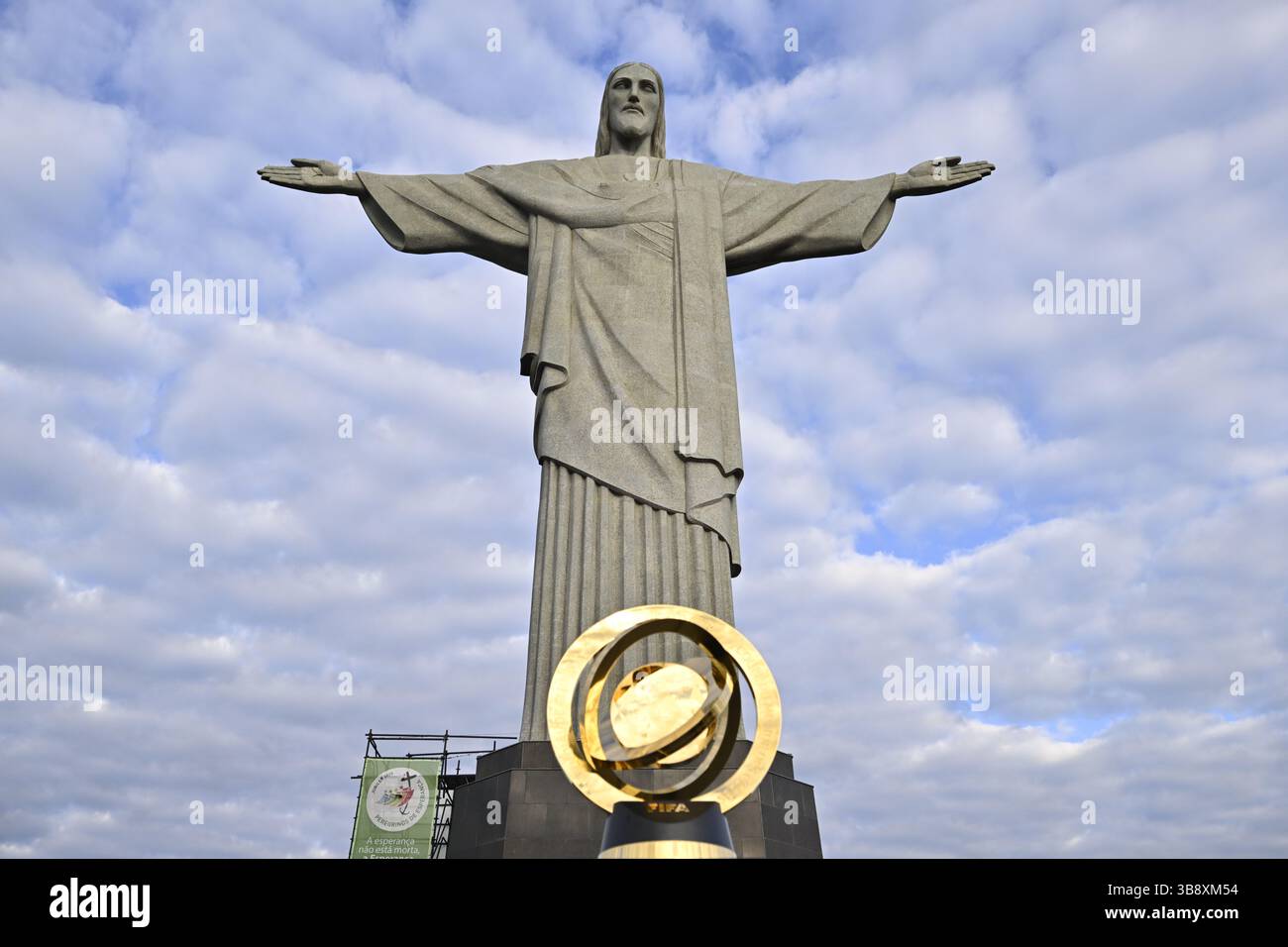 Rio de Janeiro-Brazil, May 7, 2025 FIFA Club World Cup trophy, at the ...