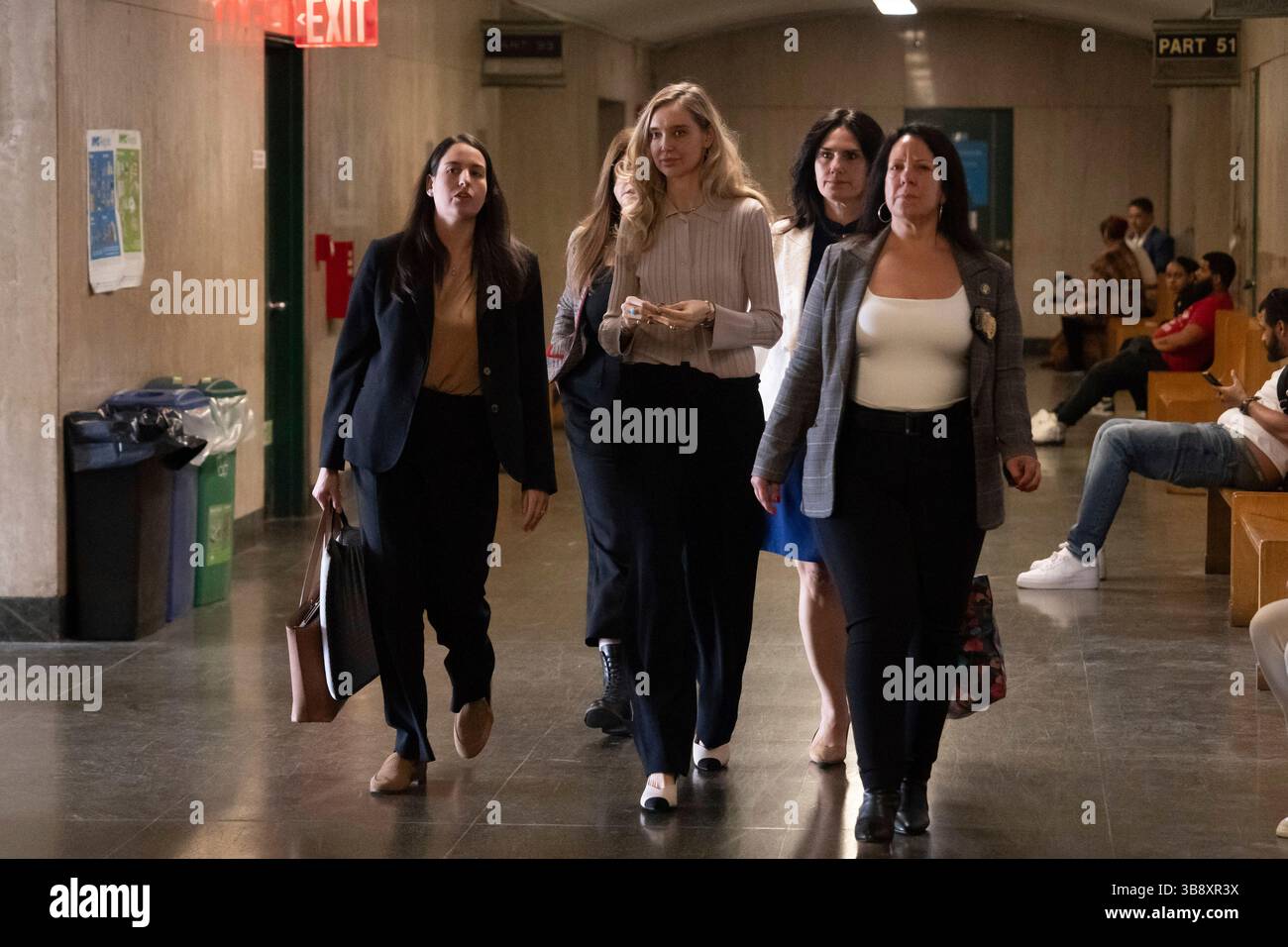 Kaja Sokola walks outside court during a break in Harvey Weinstein's ...